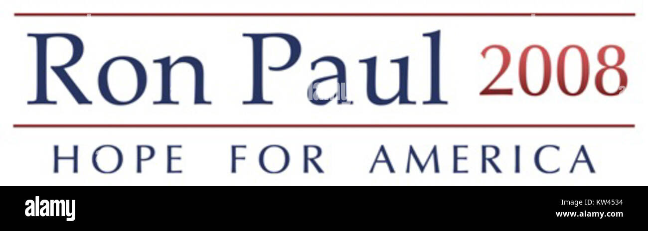 The Ron Paul 2008 official logo was used during Ron Paul's presidential ...