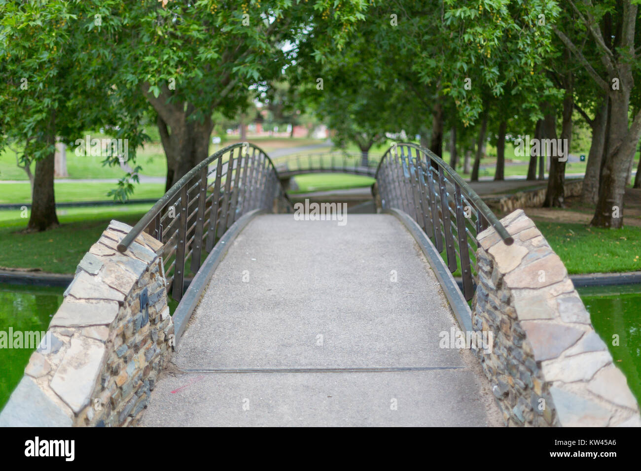 Rymill Park in the east end of the Adelaide City South Australia Stock ...