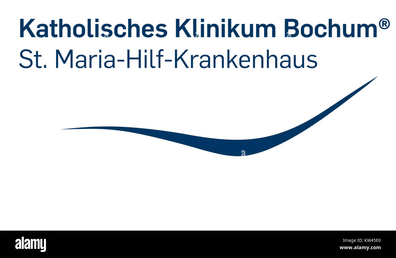 The logo of St. Maria Hilf Krankenhaus (Hospital), likely a German ...
