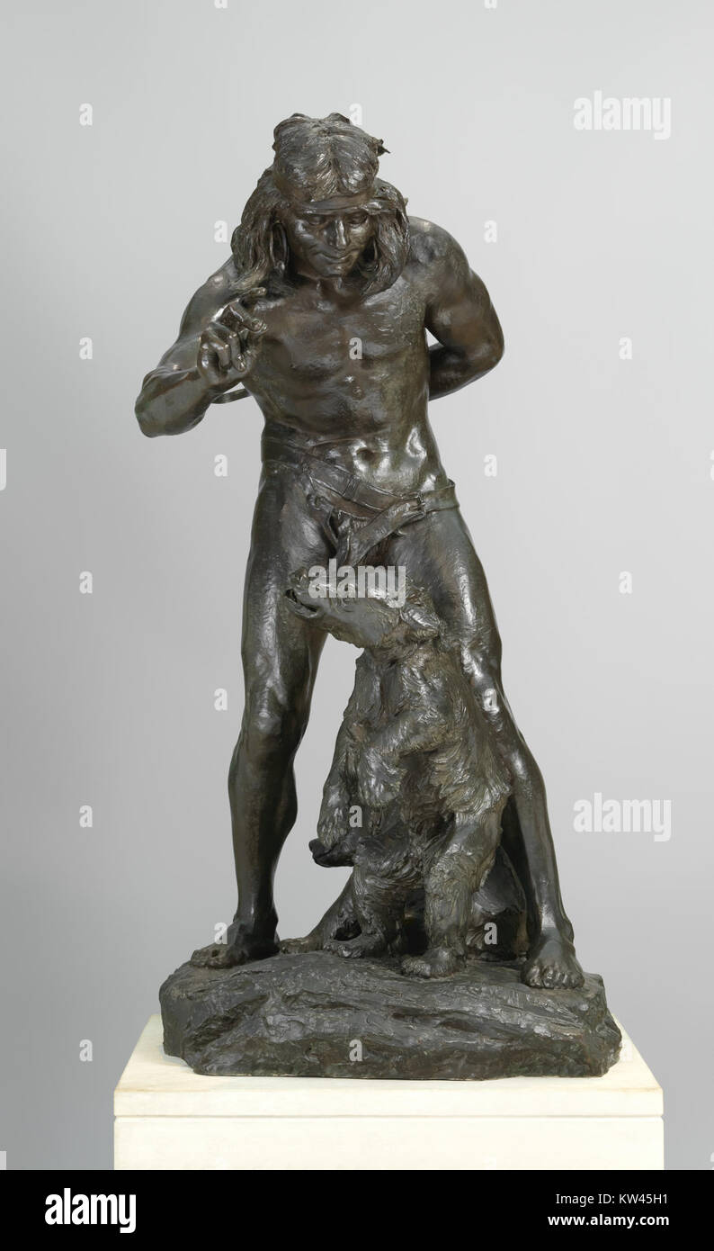 Bohemian Bear Tamer MET DP 1075 001 Stock Photo - Alamy
