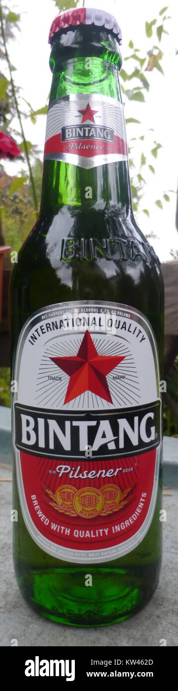 Bintang Pilsener is a well-known Indonesian beer brand. It is ...