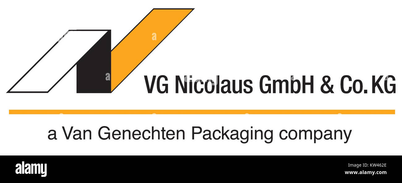 The Vg Nicolaus logo represents a visual identity for a company or ...