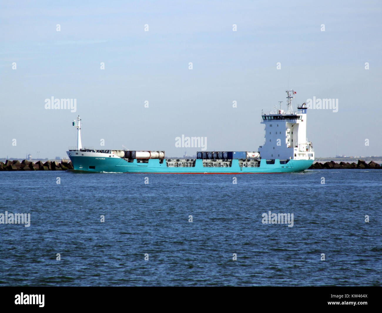 The Bf Victoria (IMO 9165308) departs from the Port of Rotterdam on ...