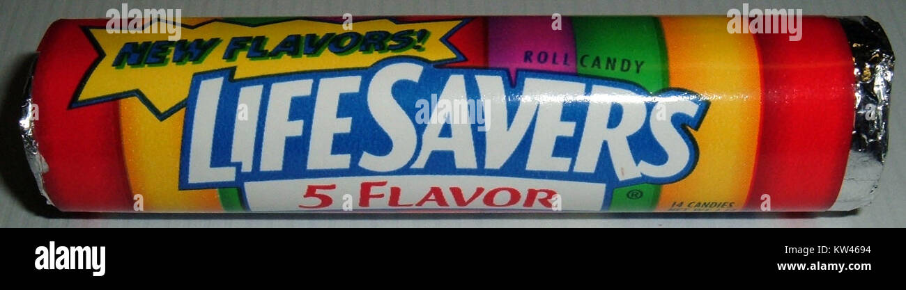 Lifesavers wrapped refers to the individually wrapped candies from the ...