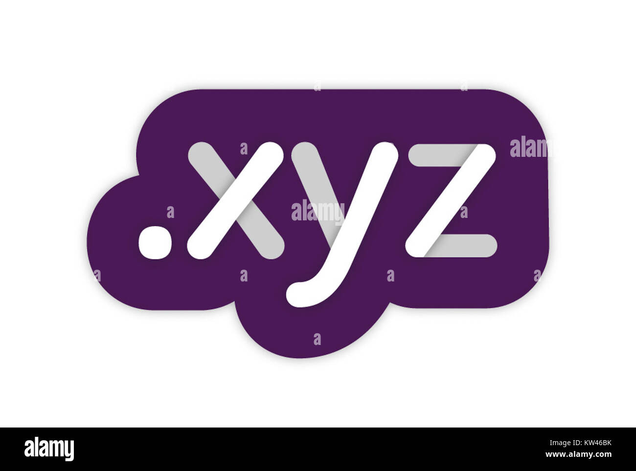 The logo for the .XYZ top-level domain (TLD) represents this internet ...