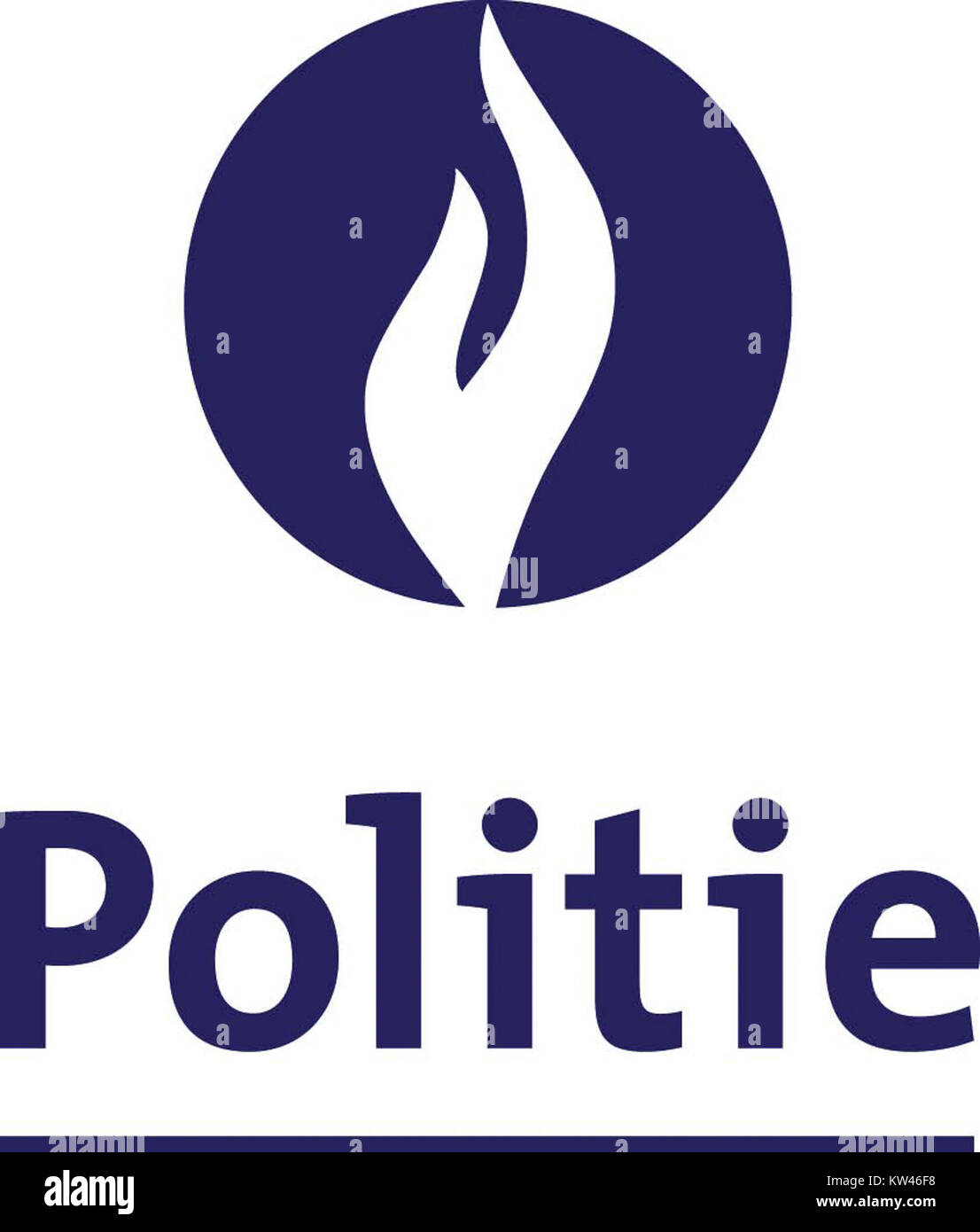 The logo of the Belgian Integrated Police (Dutch version) represents ...