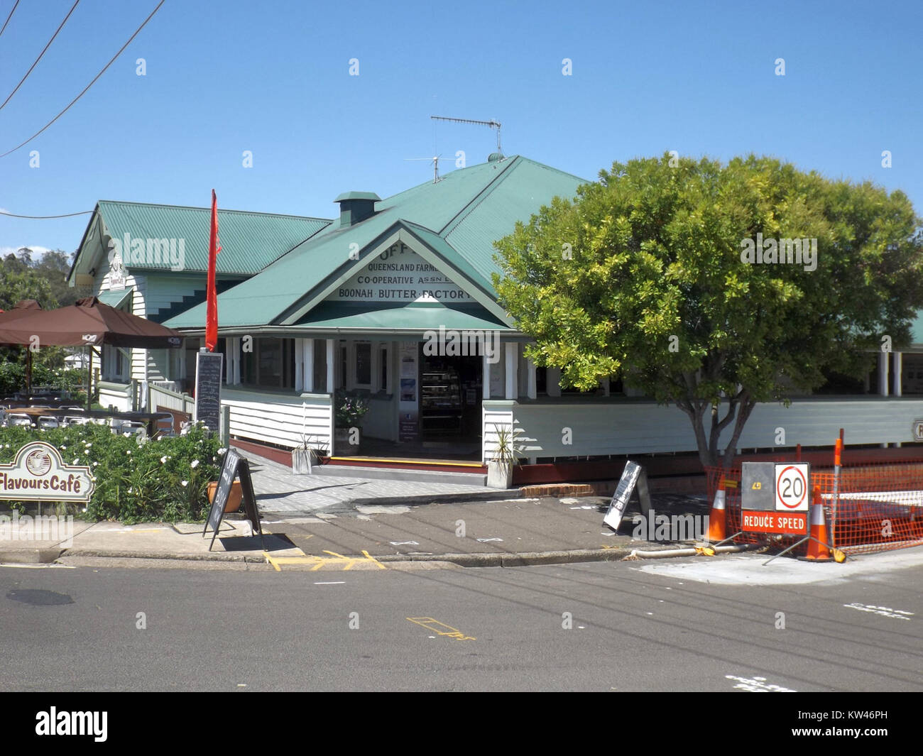 Flavours CafÃ©, situated in the heritage-listed building of the former ...