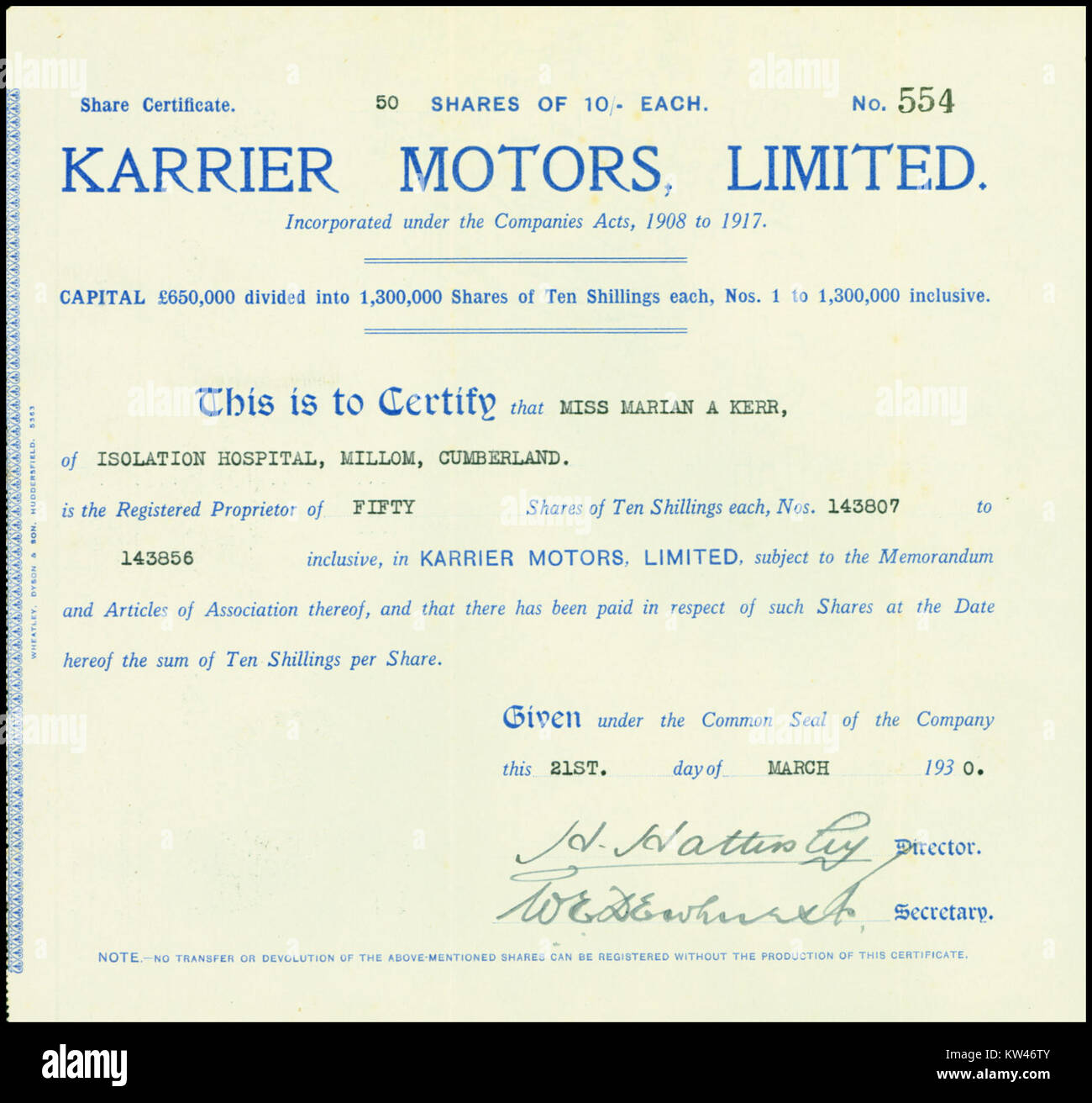 Karrier Motors Ltd was a British motor vehicle manufacturer that ...