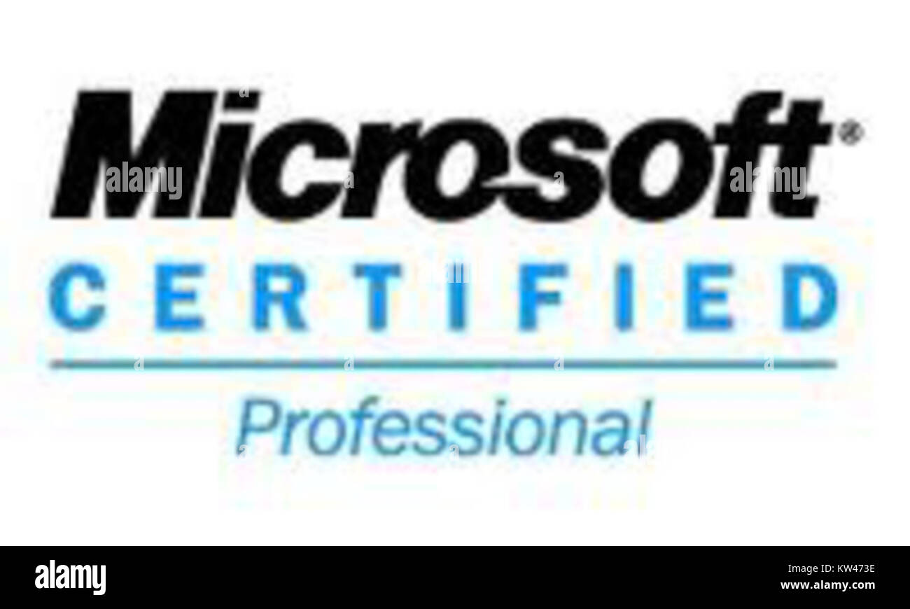 The Microsoft Certified Professional logo represents a certification ...