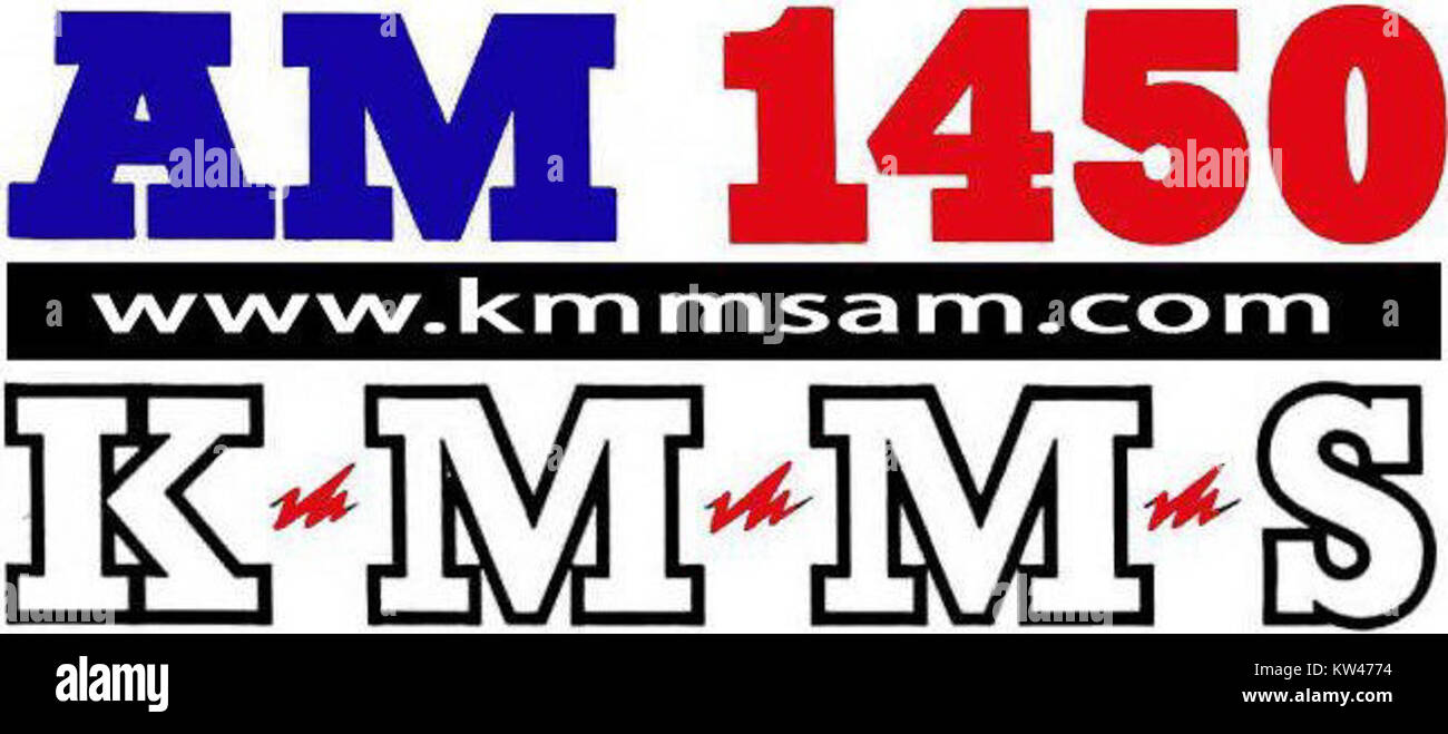 KMMS AM1450 logo Stock Photo - Alamy