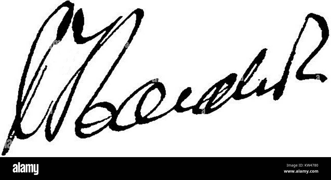Robert Macalister's signature represents his unique mark as an artist ...