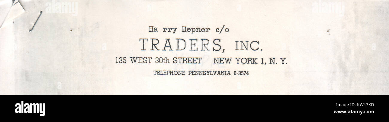 New letterhead hi-res stock photography and images - Alamy