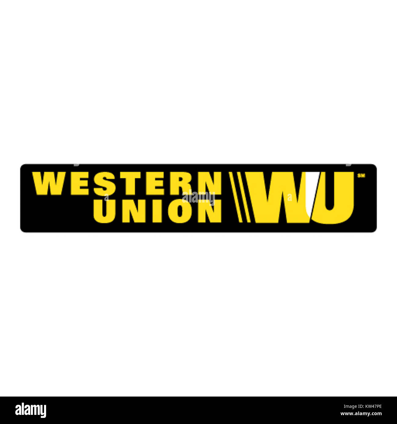 The Western Union logo, known for its simple yet recognizable design ...