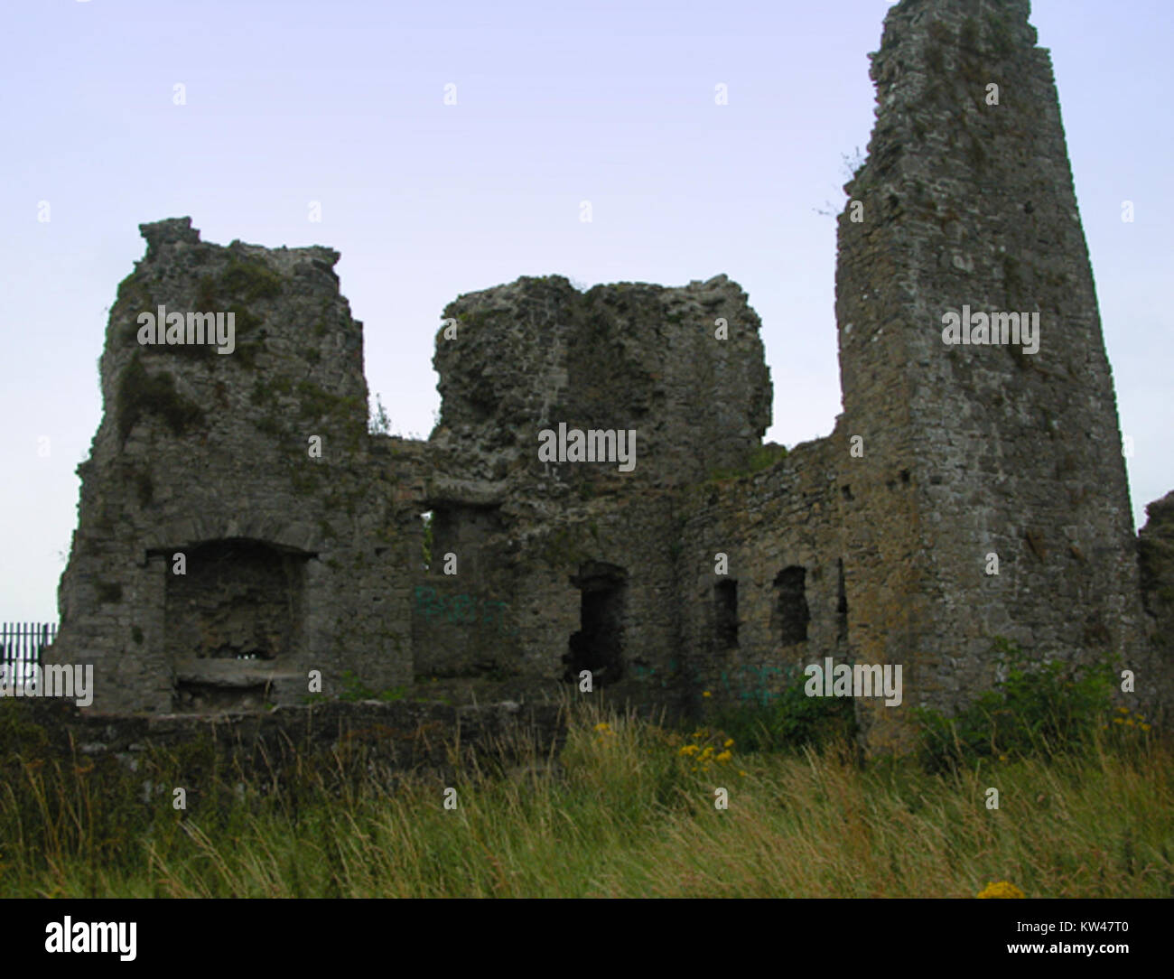 The Blundell ruins are the remains of an old structure, representing ...