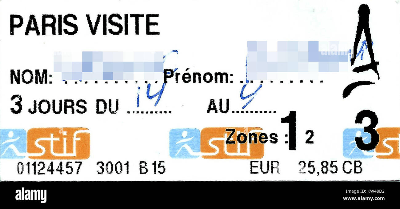 3 day ticket hi-res stock photography and images - Alamy