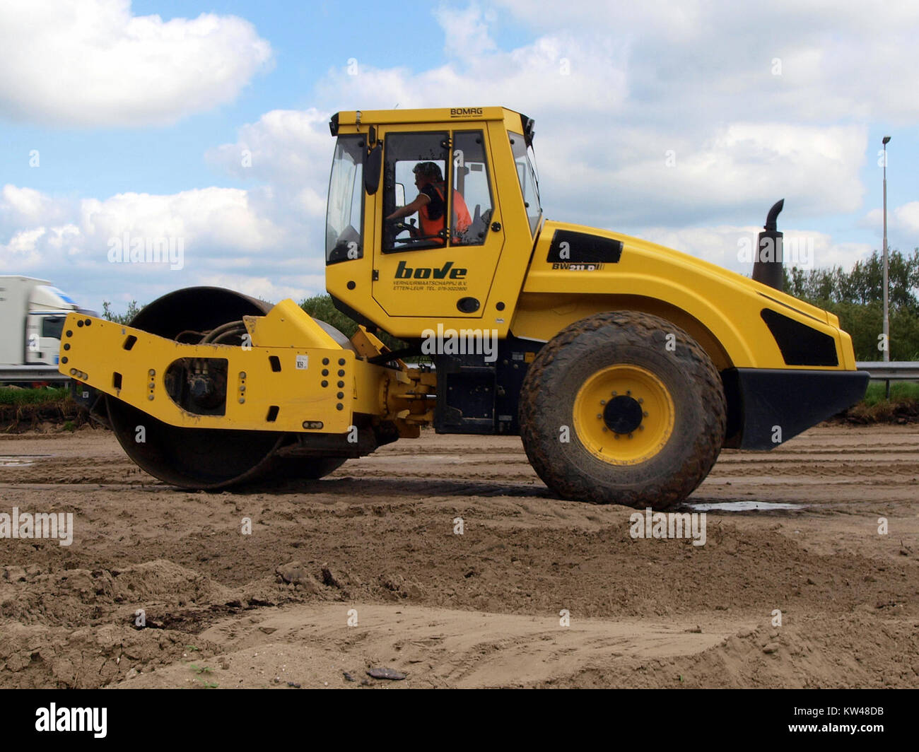 The Bomag BW211D is a compactor model manufactured by Bomag, used for ...