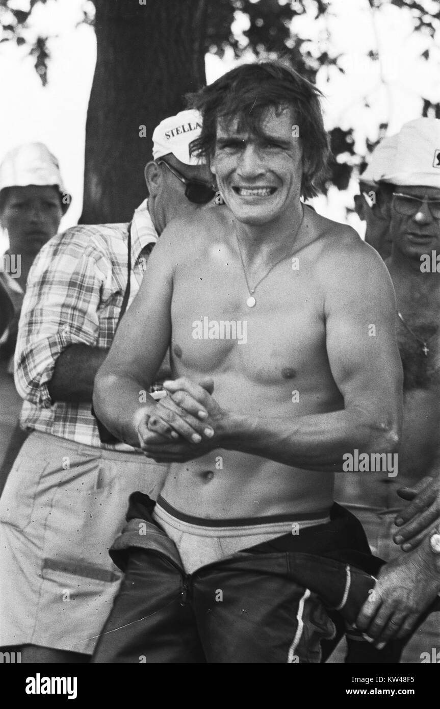 A historical photograph or record from Boet van Dulmen, taken in 1976 ...