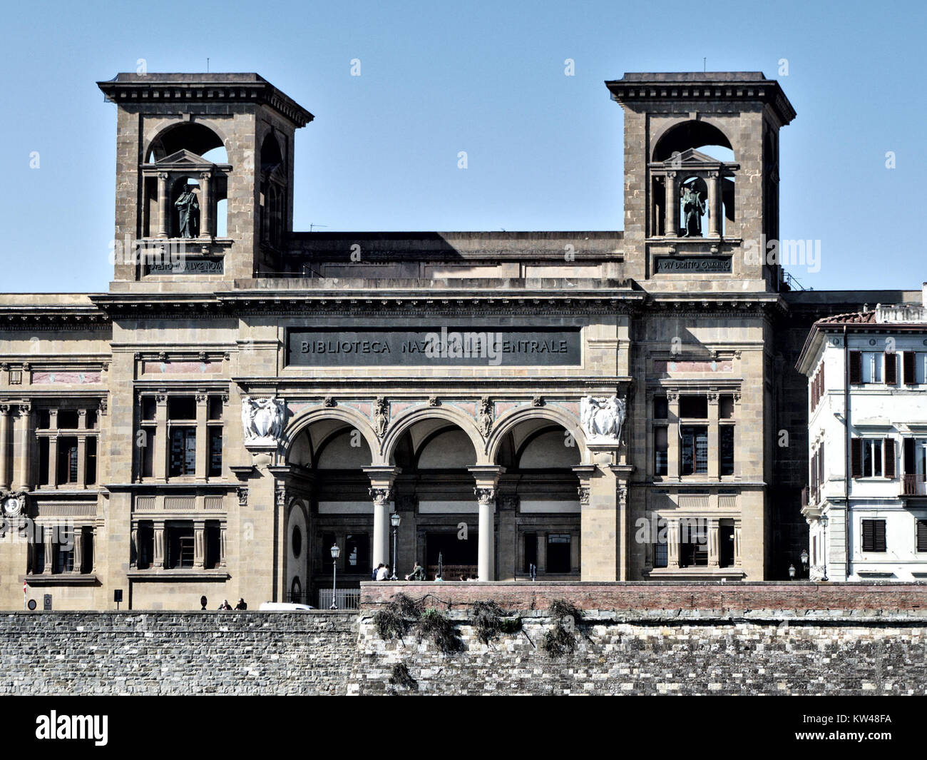 National library in florence hi-res stock photography and images - Alamy