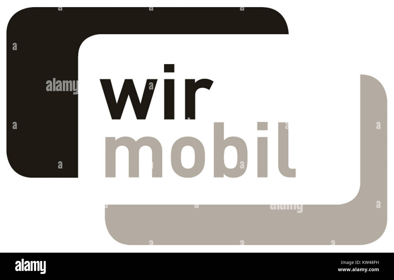 This is a logo related to 'wir mobil,' a possible brand or initiative ...