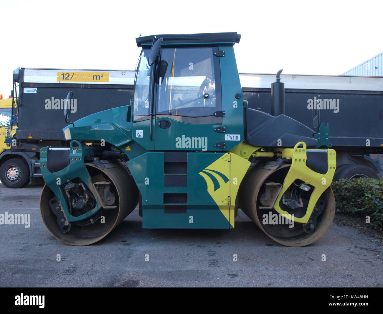Bomag roller hi-res stock photography and images - Alamy