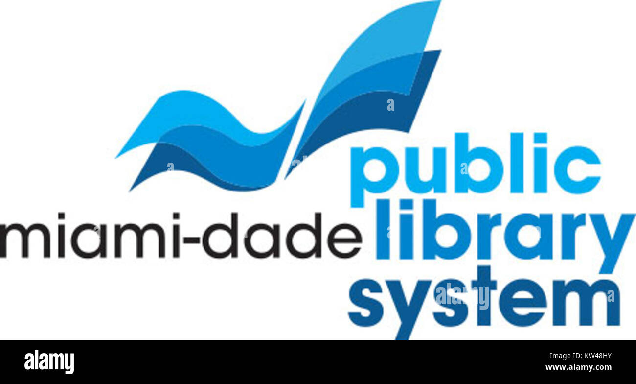 Logo of the Miami-Dade Public Library System (MDPLS), representing the ...