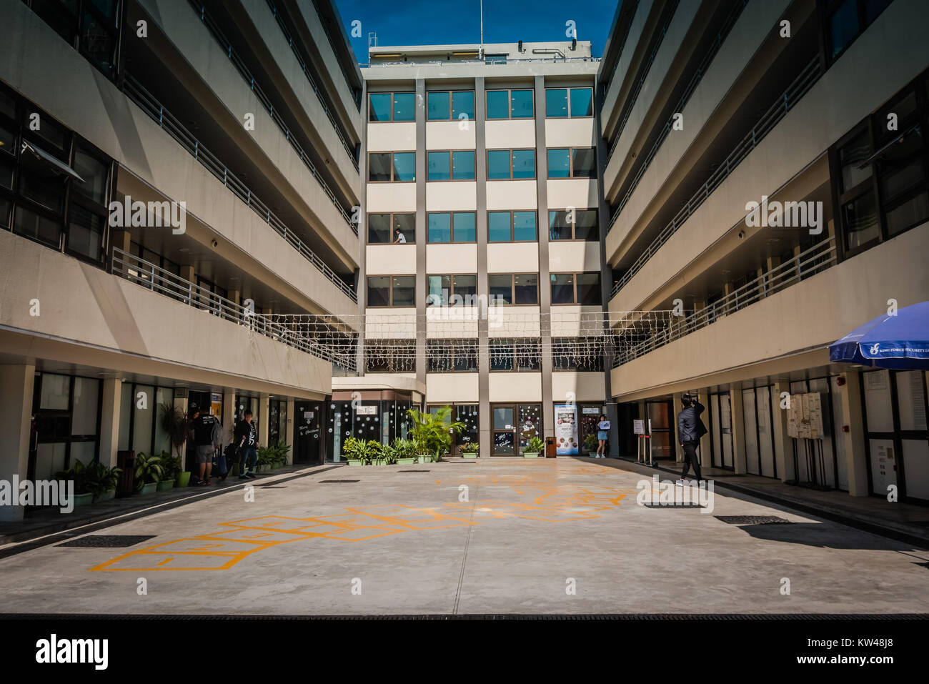 hong kong historic site mei ho house Stock Photo - Alamy