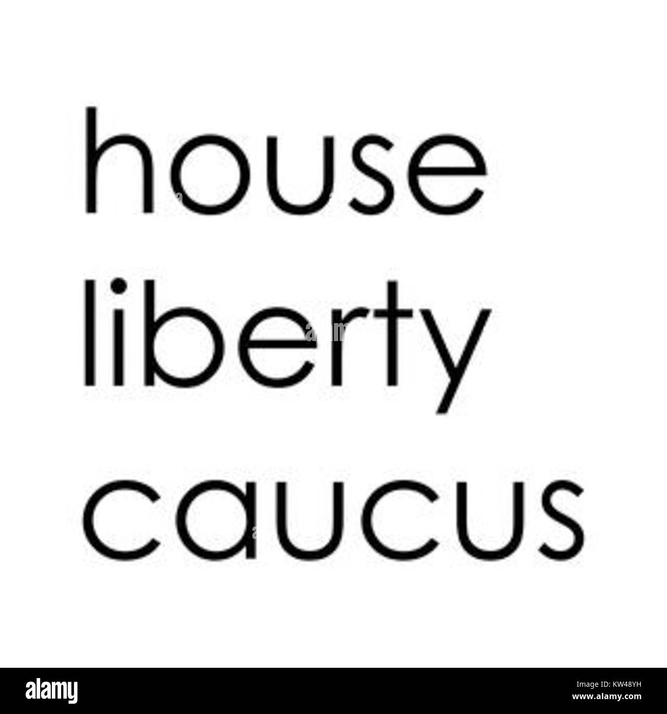 House Liberty Caucus logo Stock Photo - Alamy