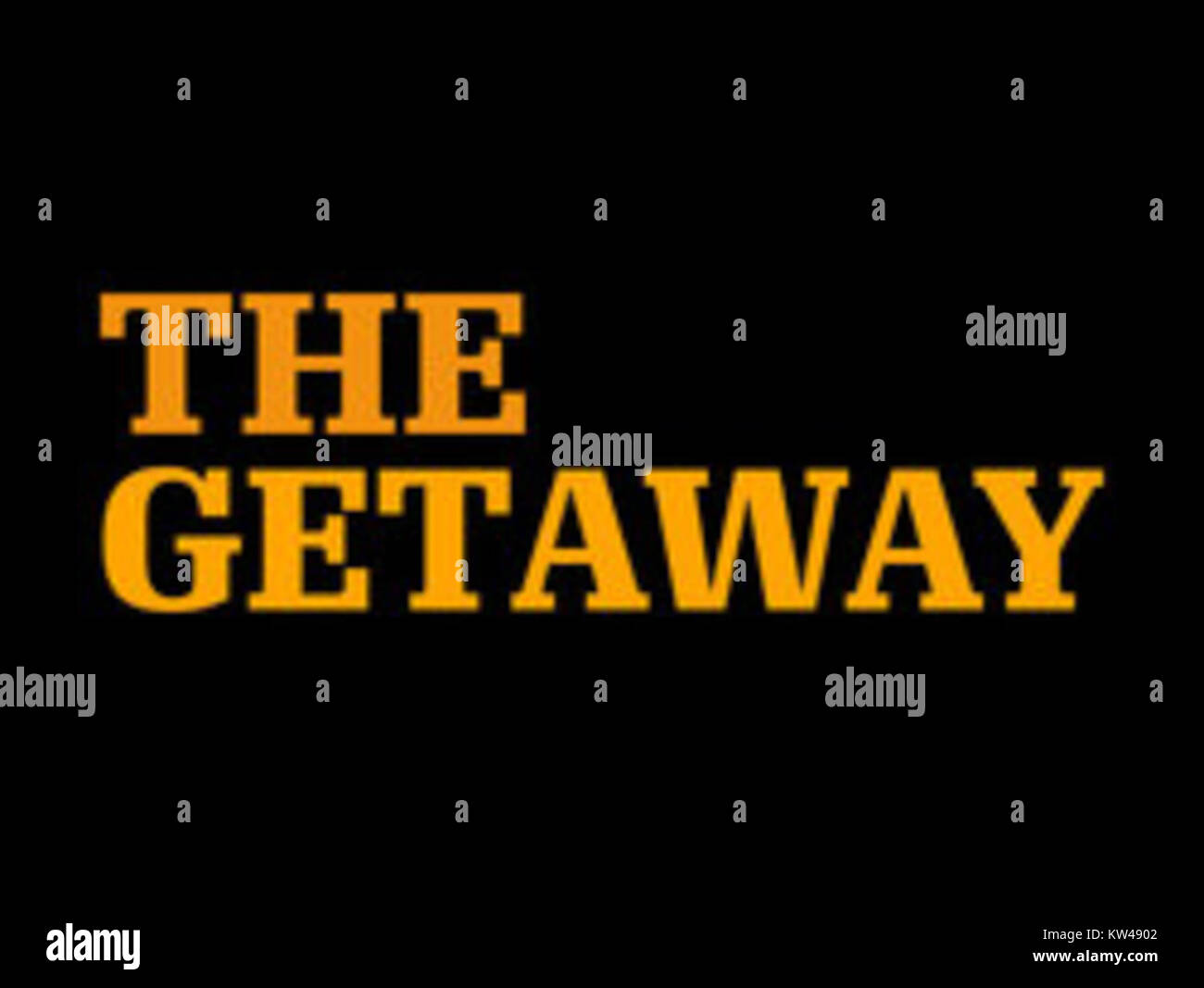 This is the logo for 'The Getaway,' a visual representation associated ...