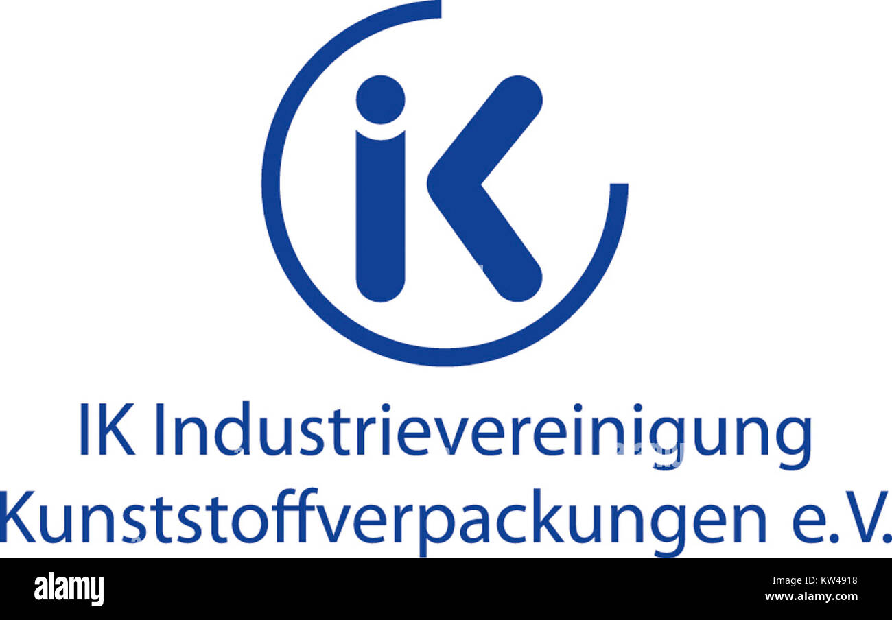 The logo of IK Industrievereinigung Kunststoffverpackungen, a German ...