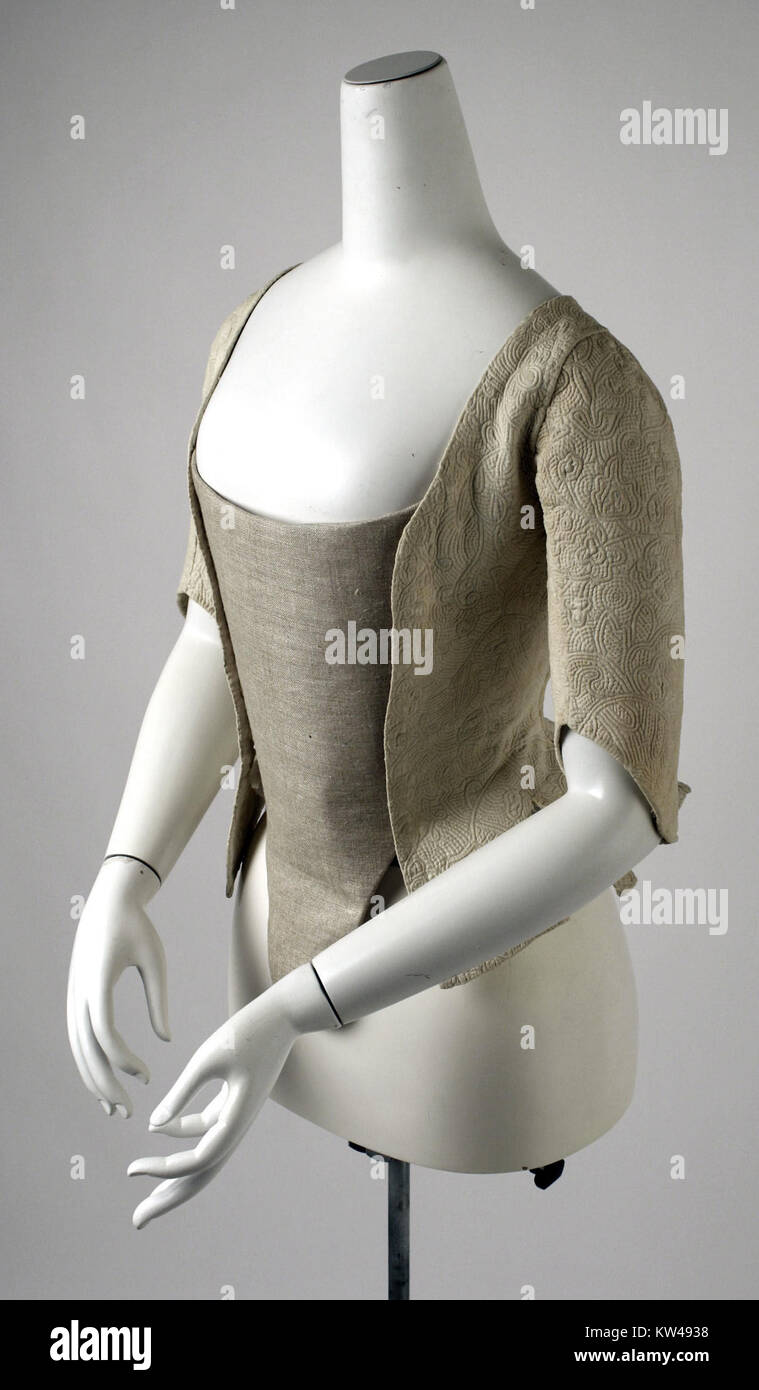 The bodice featured in this MET collection is an example of historical ...