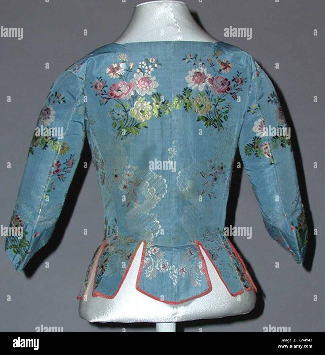 The bodice shown in this image is part of the MET's collection and ...