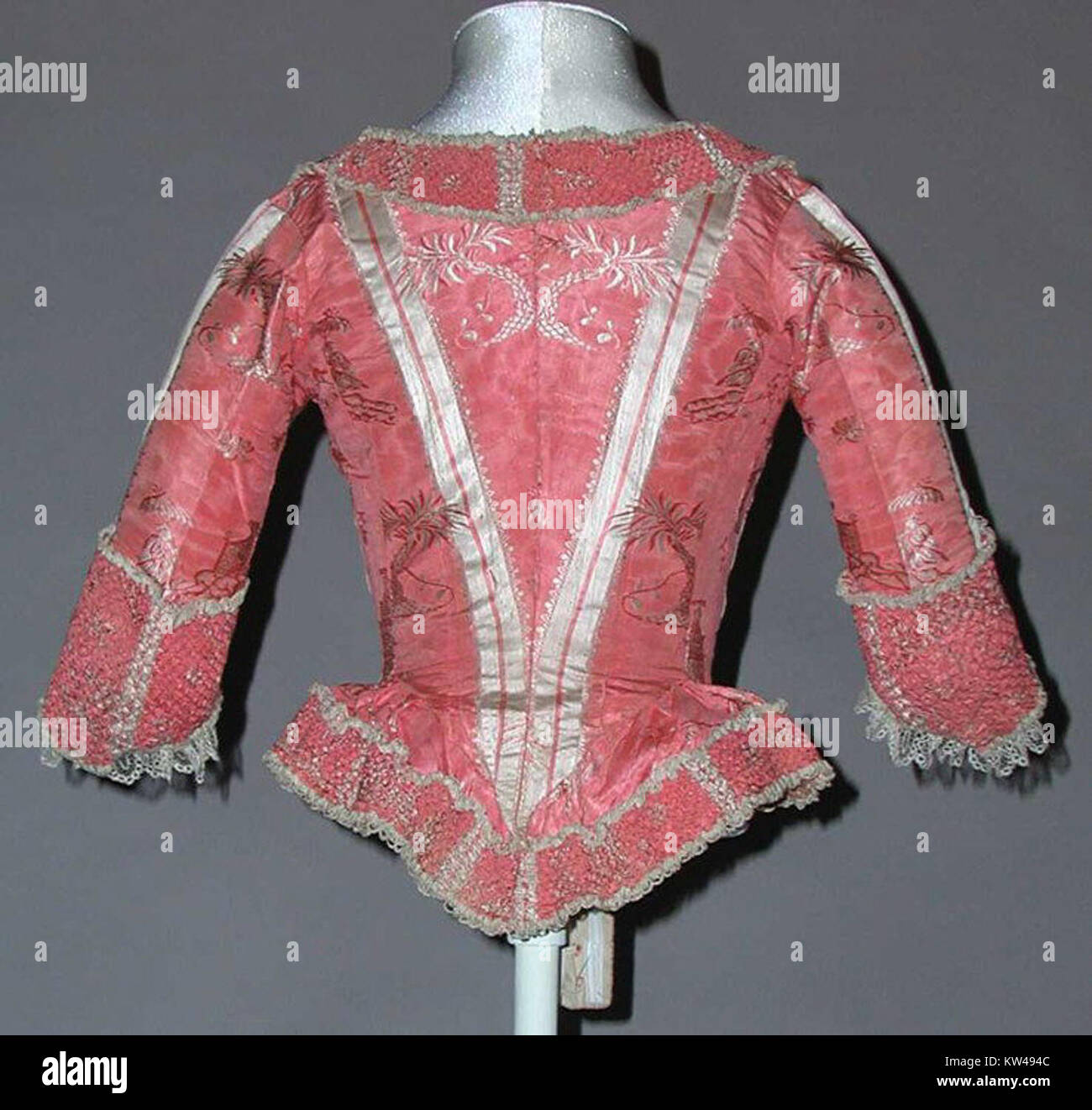 This bodice, housed in the Metropolitan Museum of Art, dates back to ...