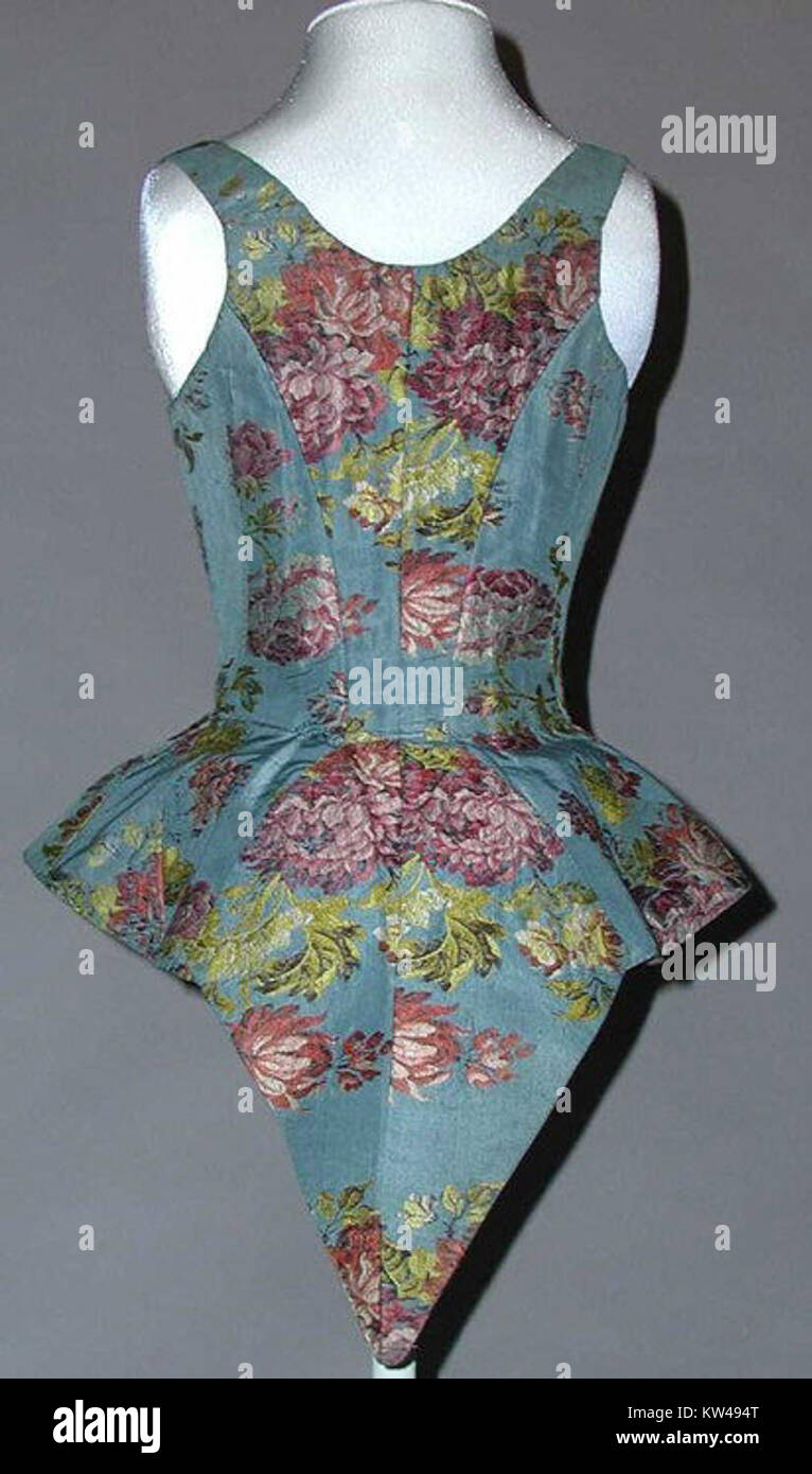 This bodice, part of the collection at The Metropolitan Museum of Art ...