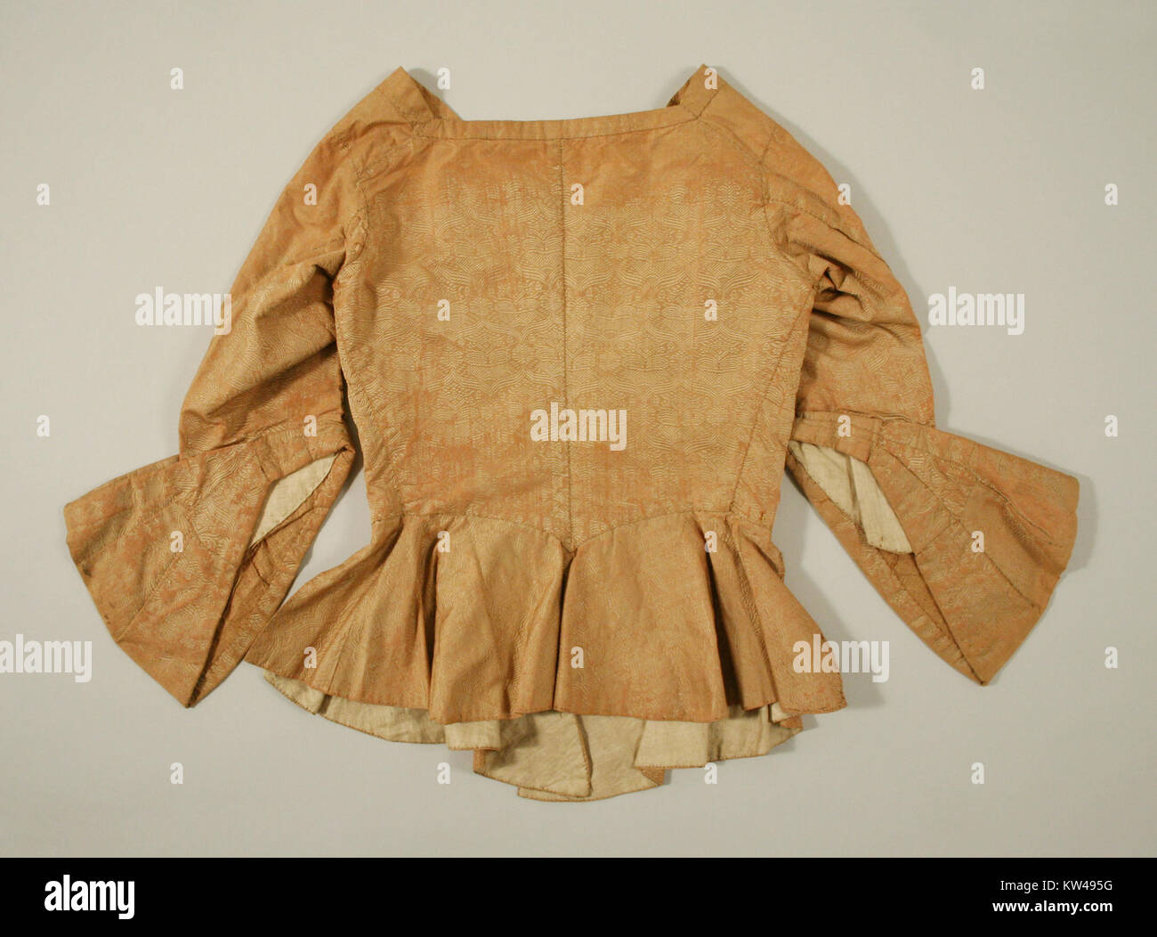 A 19th-century bodice housed at the Metropolitan Museum of Art ...