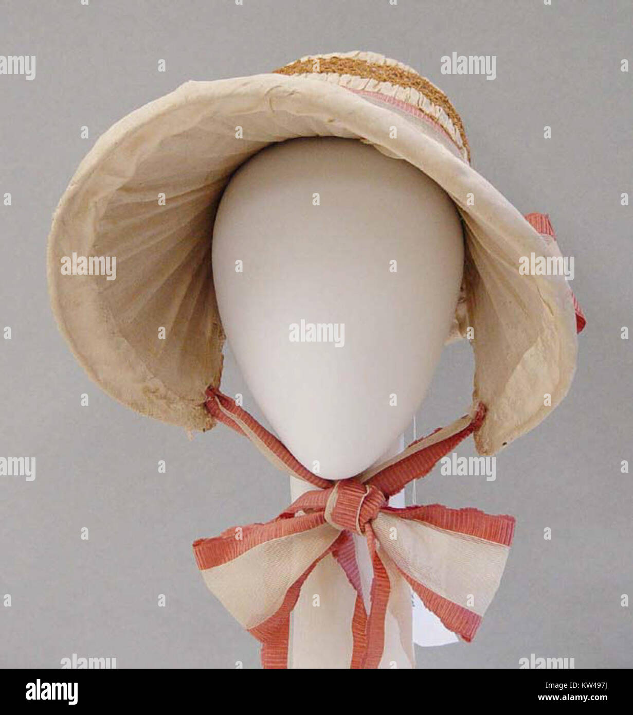 This bonnet is part of the Metropolitan Museum of Art collection ...