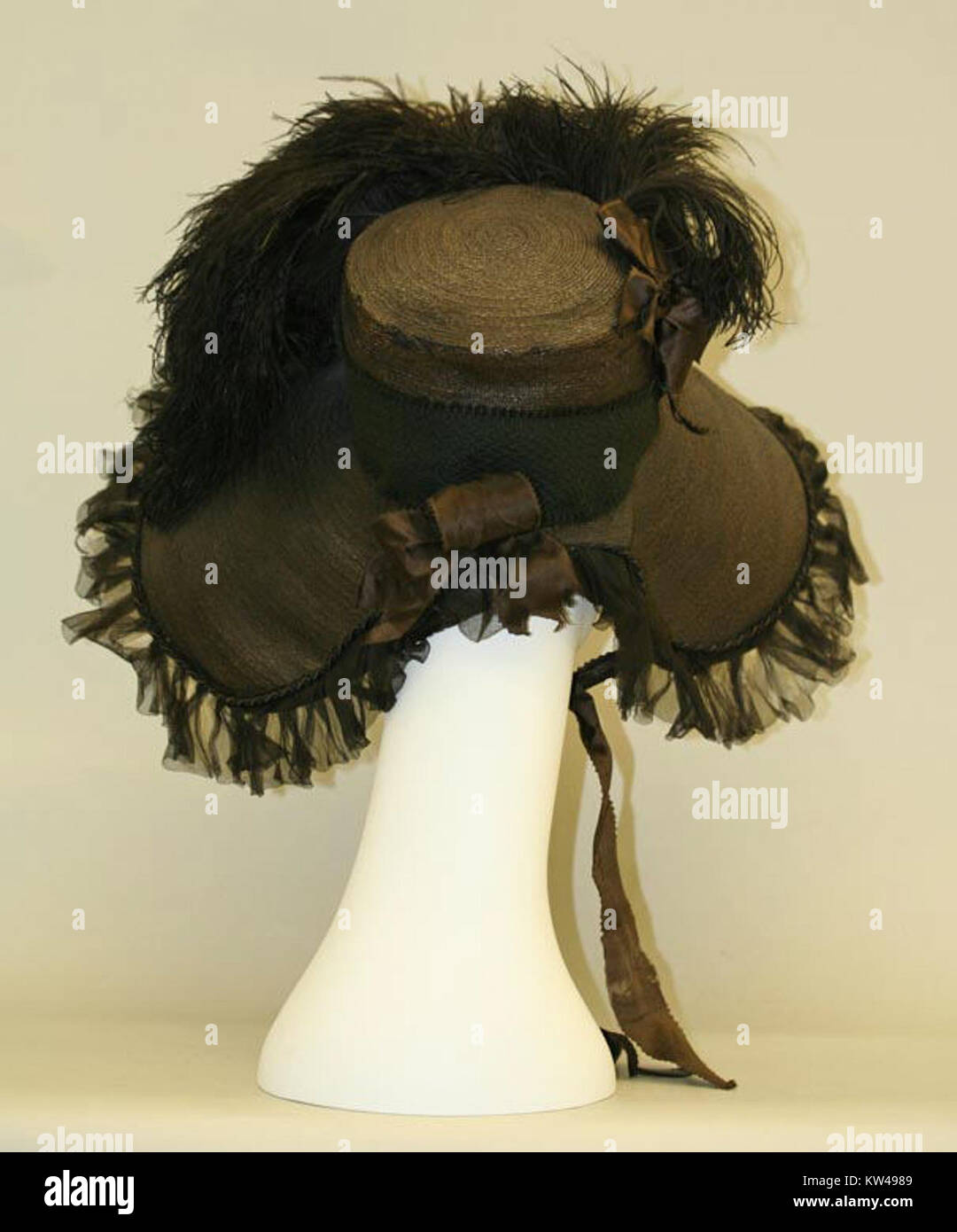 A historical bonnet from the Metropolitan Museum of Art, reflecting ...