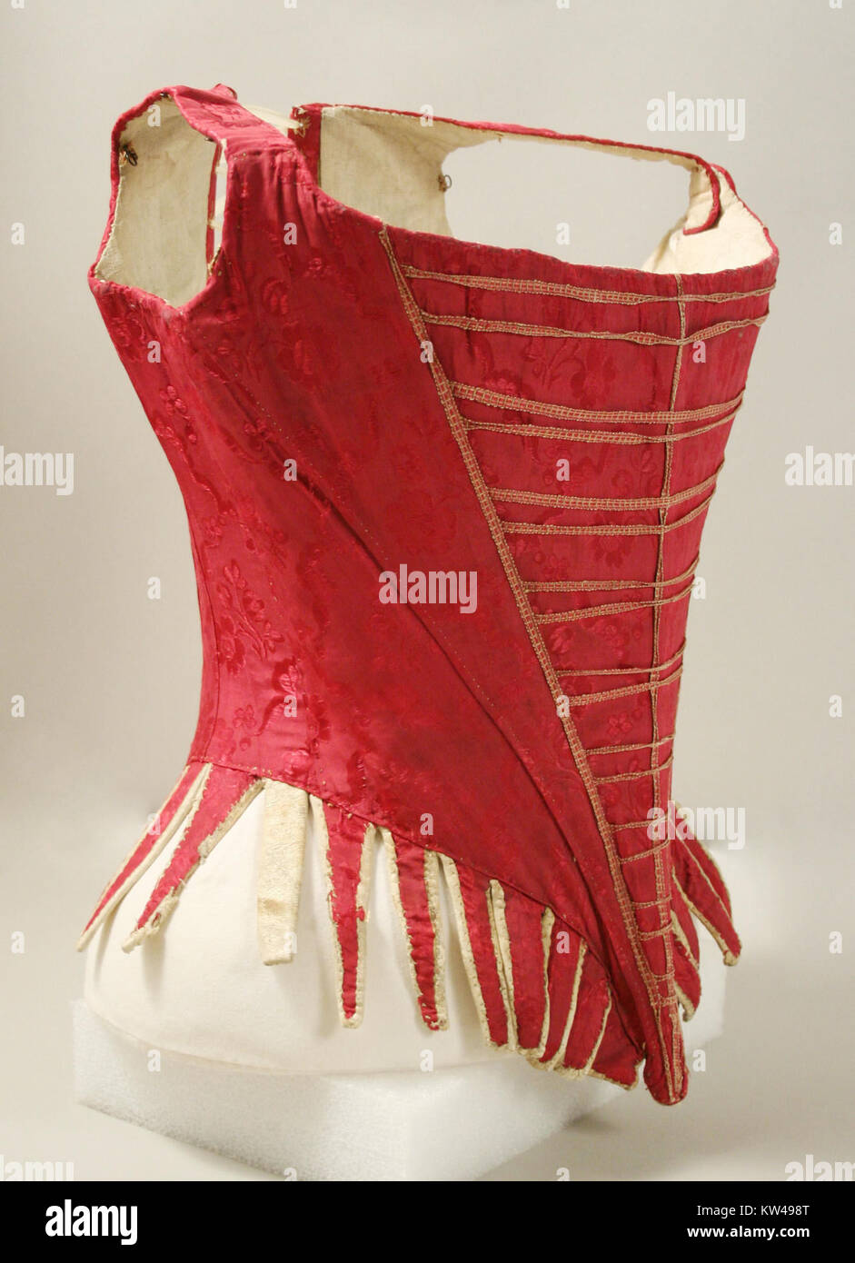 This bodice, part of the MET collection, is an example of historical ...