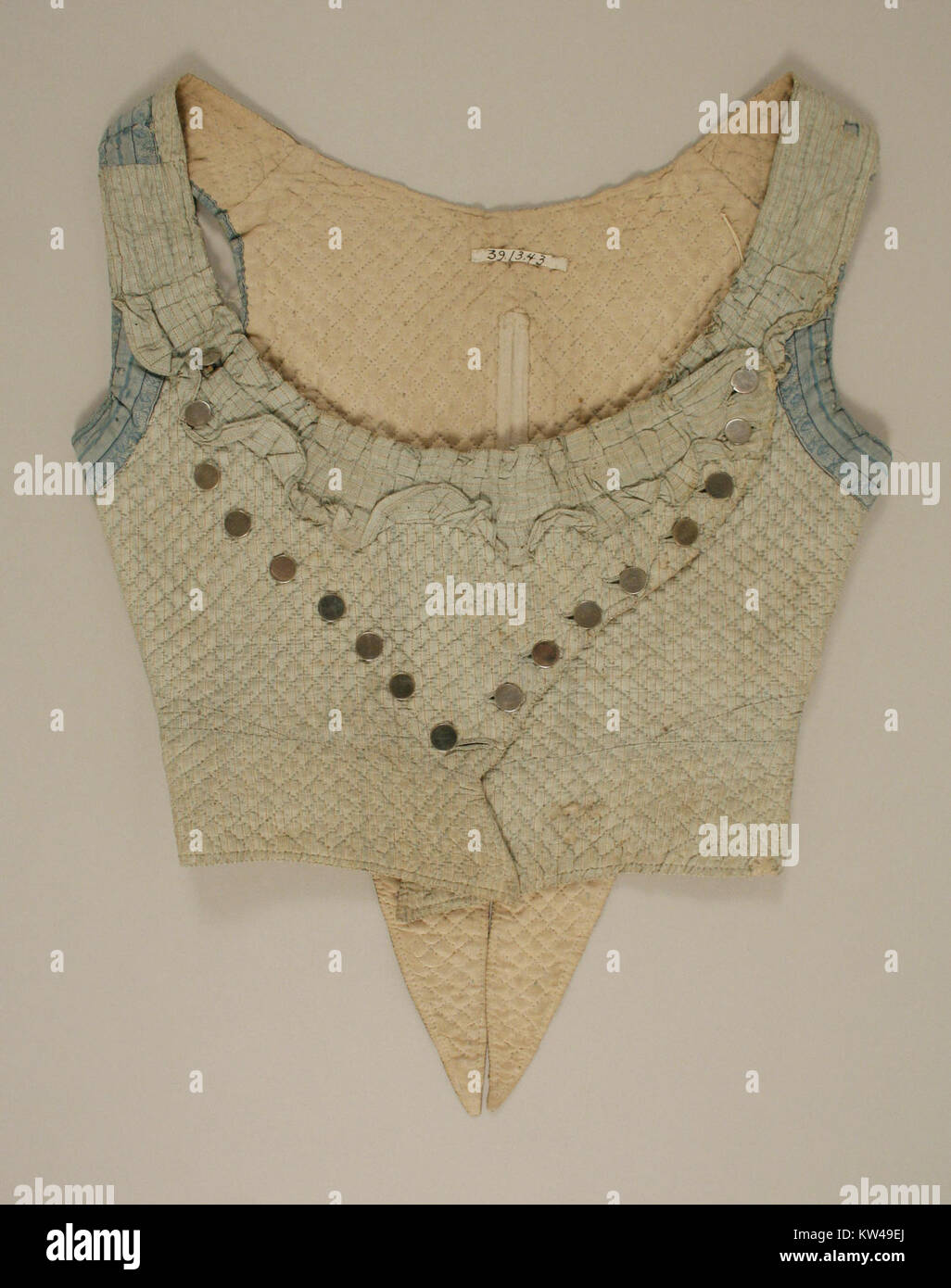 This bodice, part of the collection at The Metropolitan Museum of Art ...