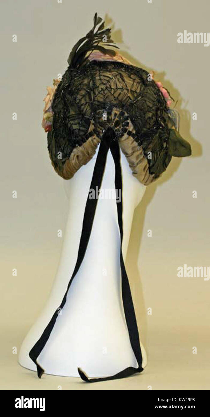 This bonnet, part of the MET collection, is a historical headpiece ...
