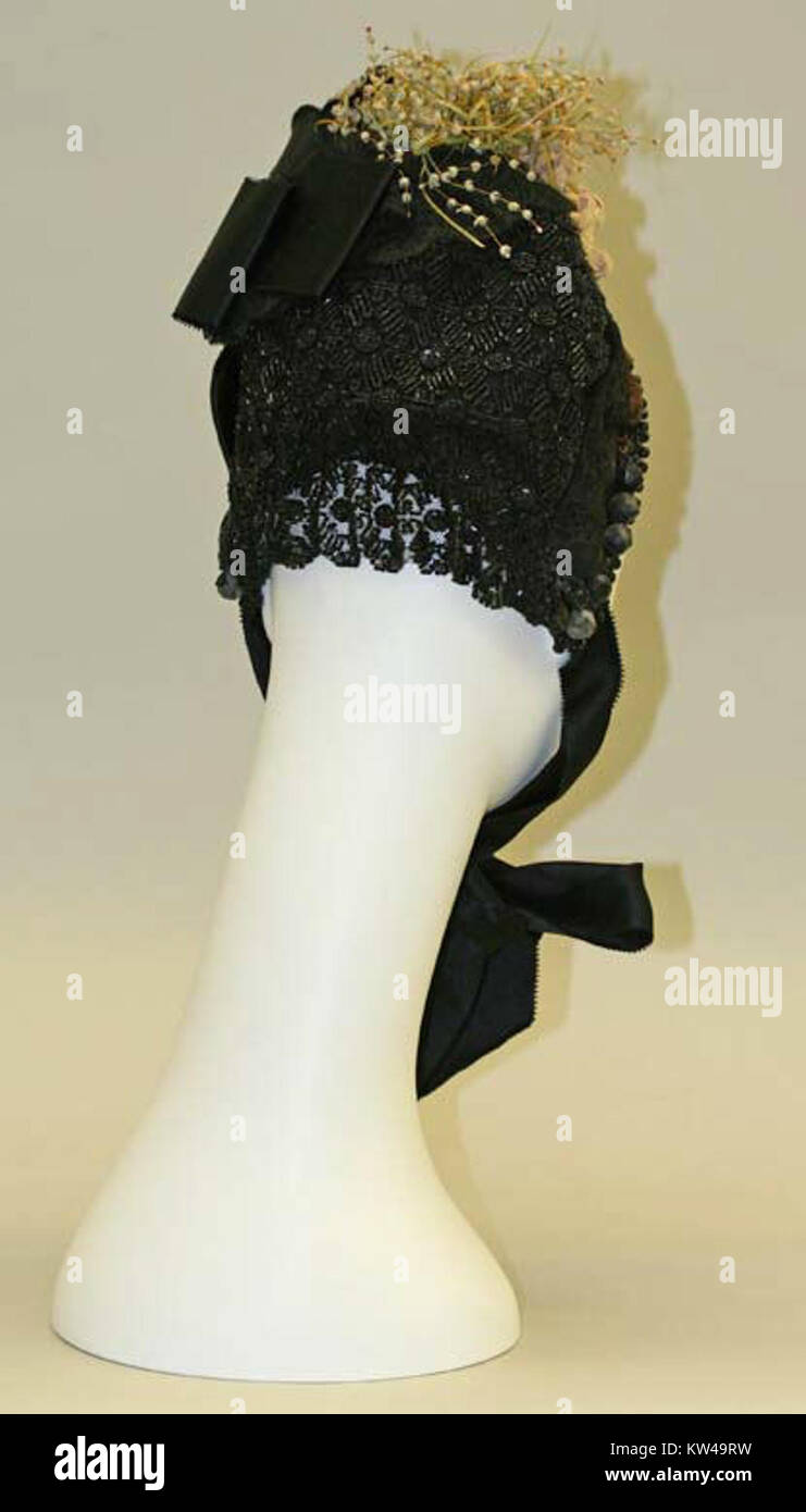 This bonnet, housed at the Metropolitan Museum of Art, represents a ...