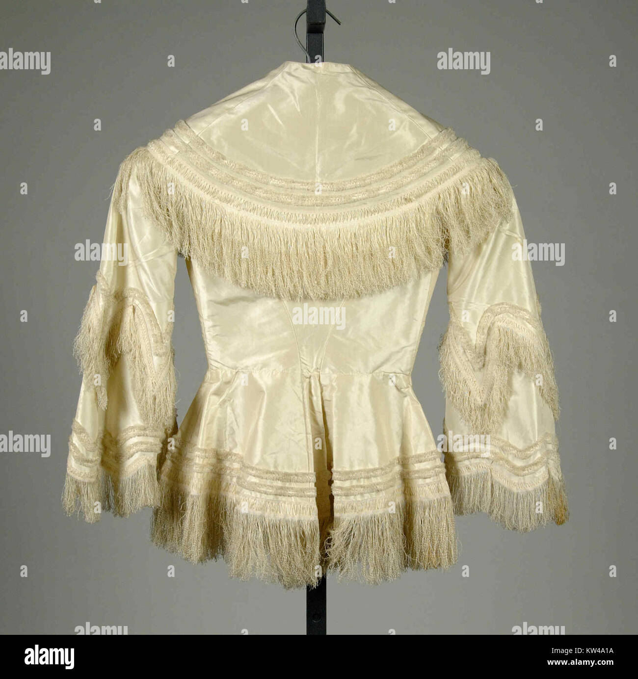 A photograph of a bodice from the MET collection, cataloged as 48.128.9 ...
