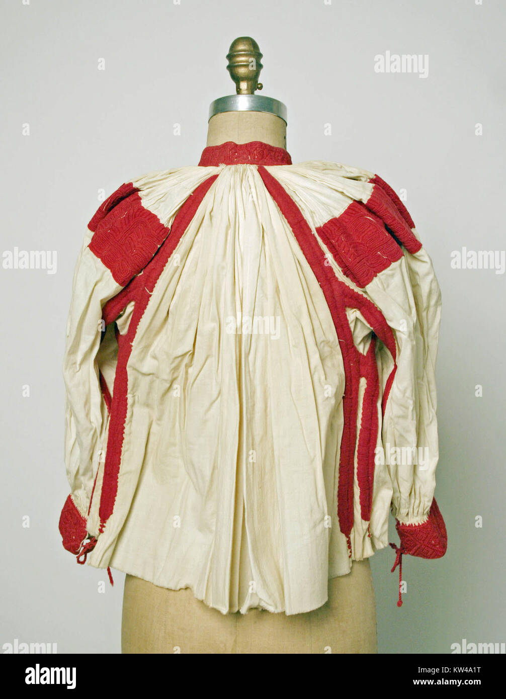 This blouse, housed at the Metropolitan Museum of Art, is a historical ...