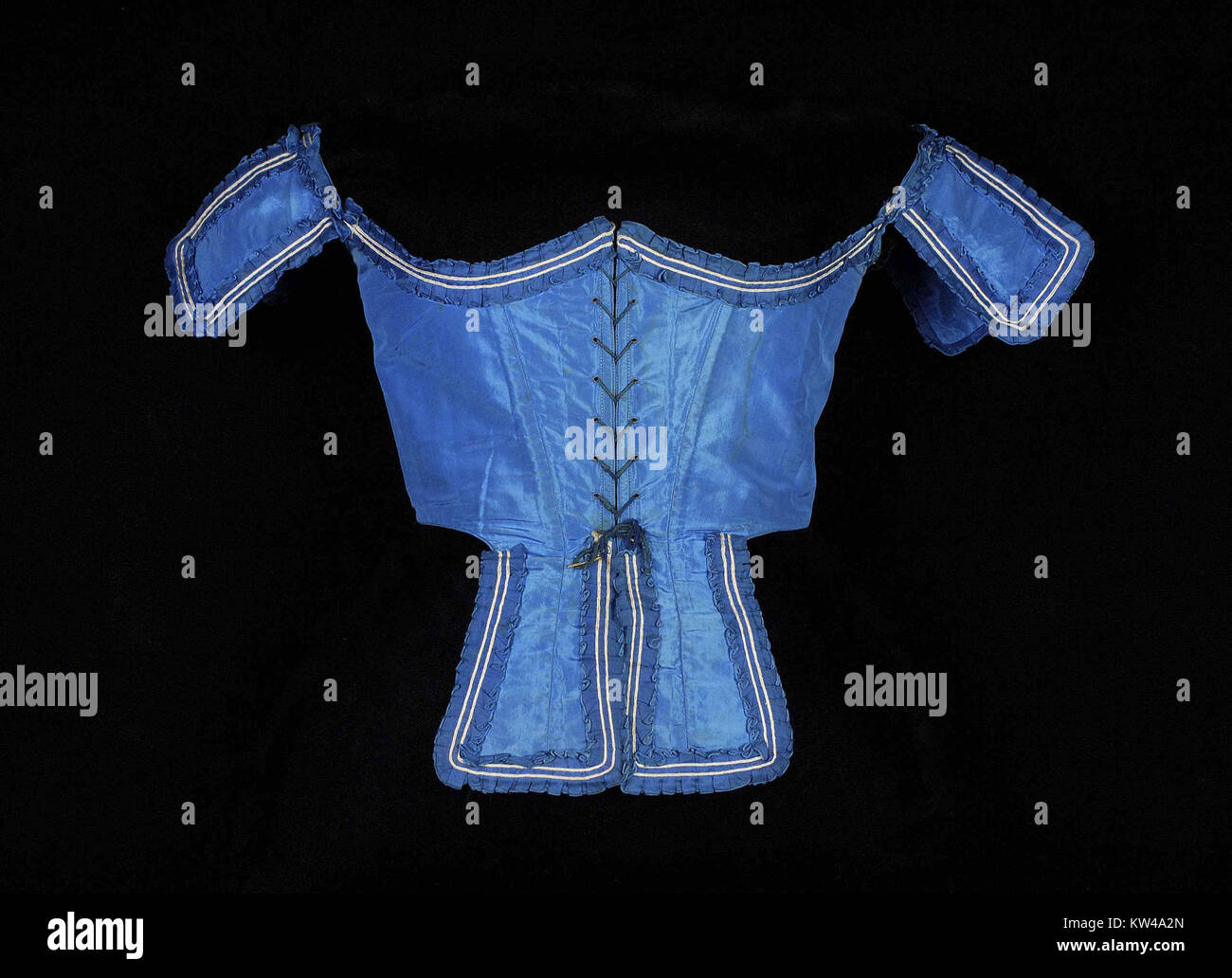 This bodice, part of the Metropolitan Museum's collection, showcases ...