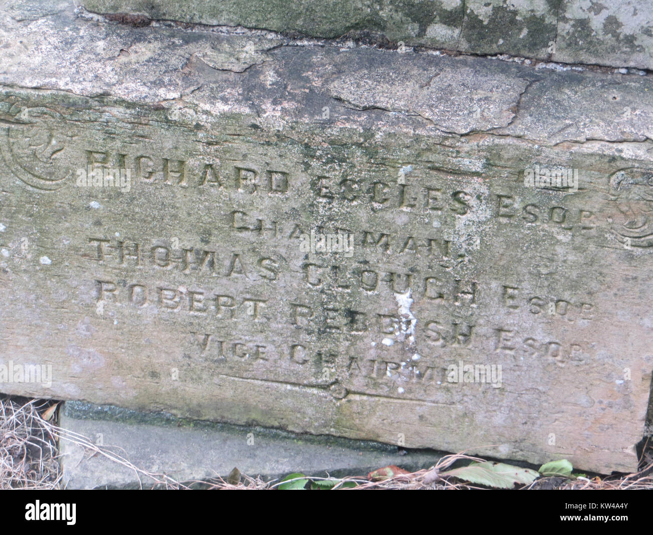 The Blackburn Workhouse sculpture plinth is a historical monument ...