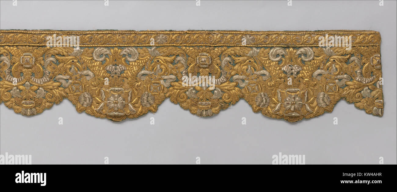 The artwork titled 'Border' is housed at The Metropolitan Museum of Art ...