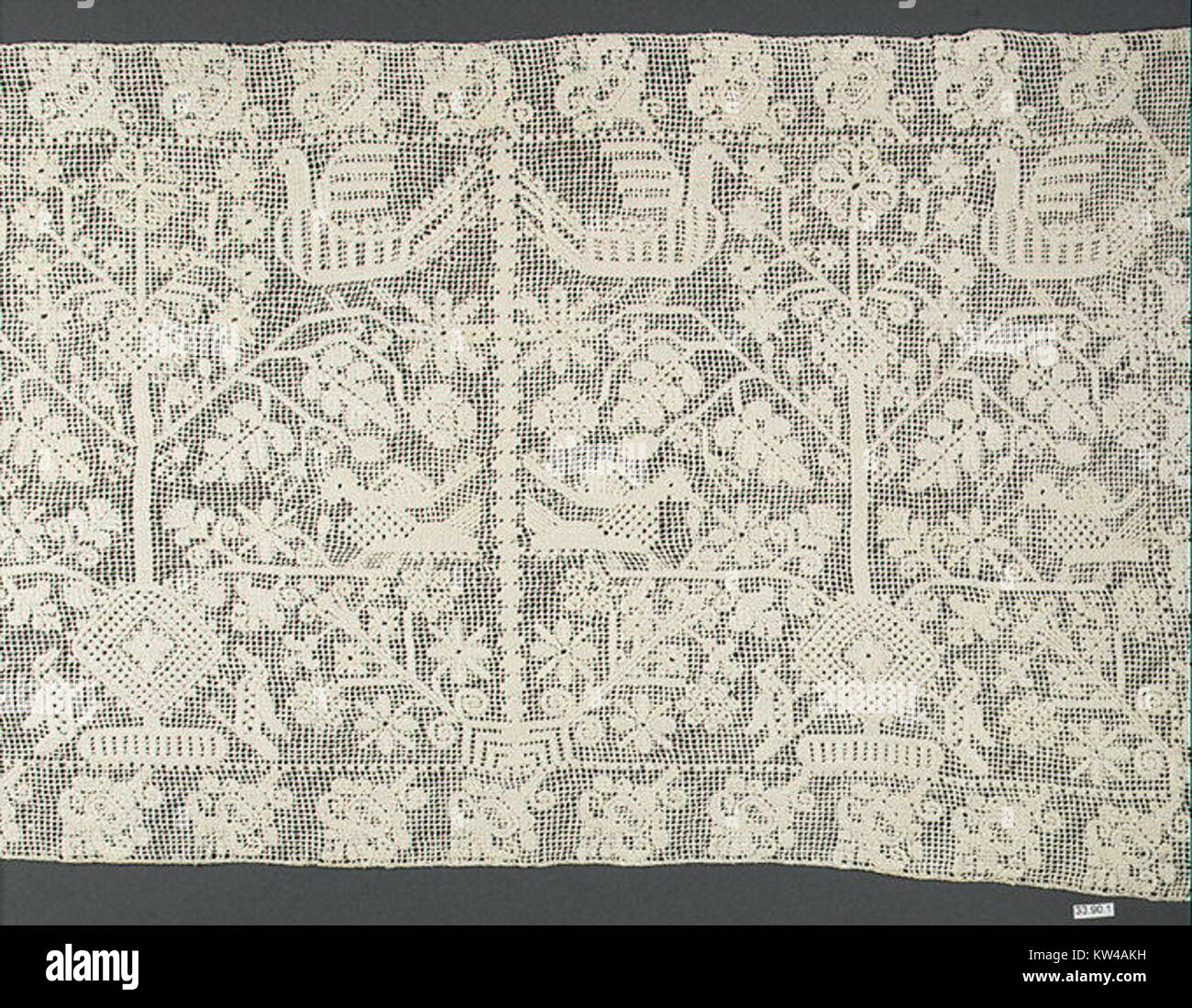 A piece from the Metropolitan Museum collection, titled 'Border ...