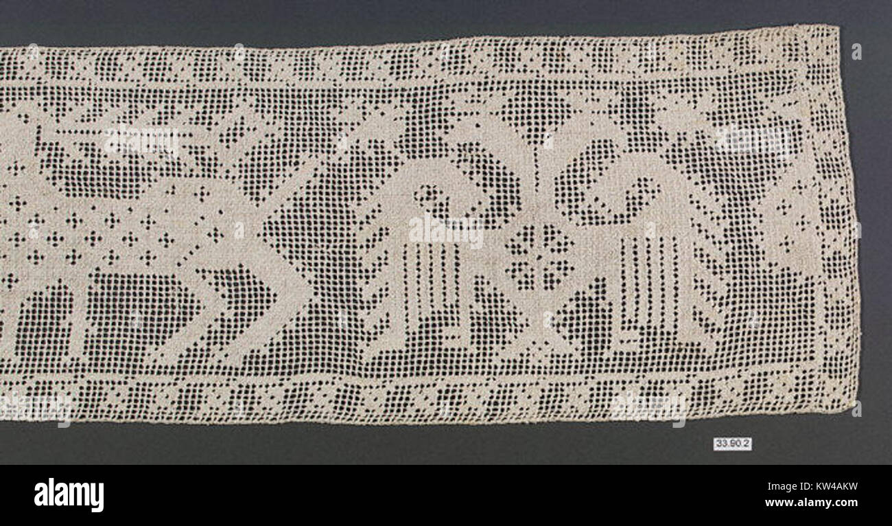 The 'Border' artwork, housed at the Metropolitan Museum of Art ...