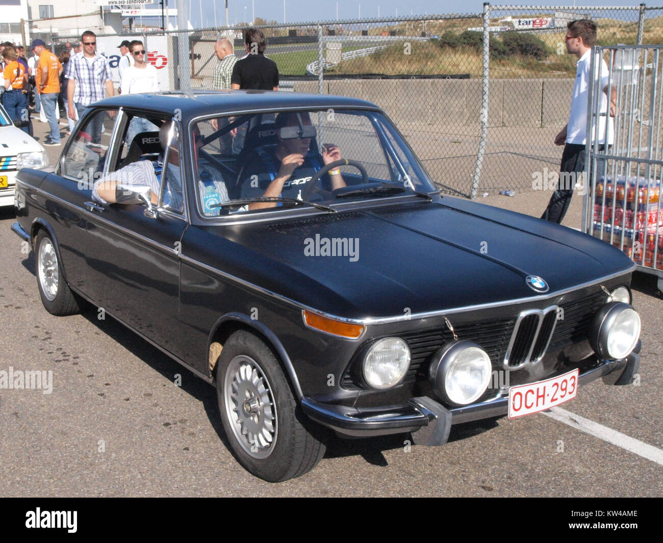 This image showcases a BMW vehicle with the license registration OCH ...