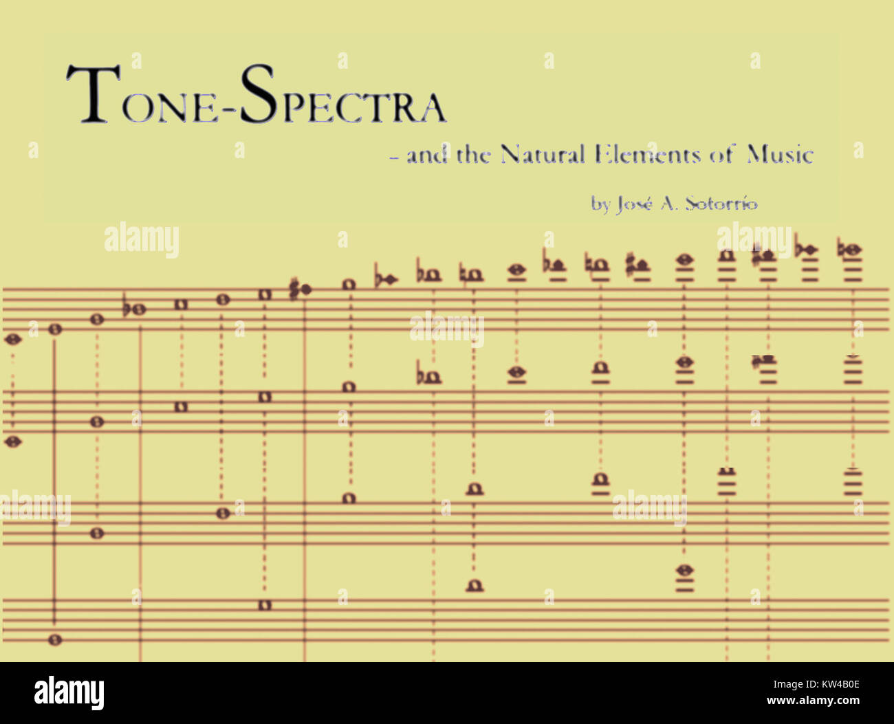 A piece of artwork titled 'Tone Spectra Sotorrio', likely a visual ...