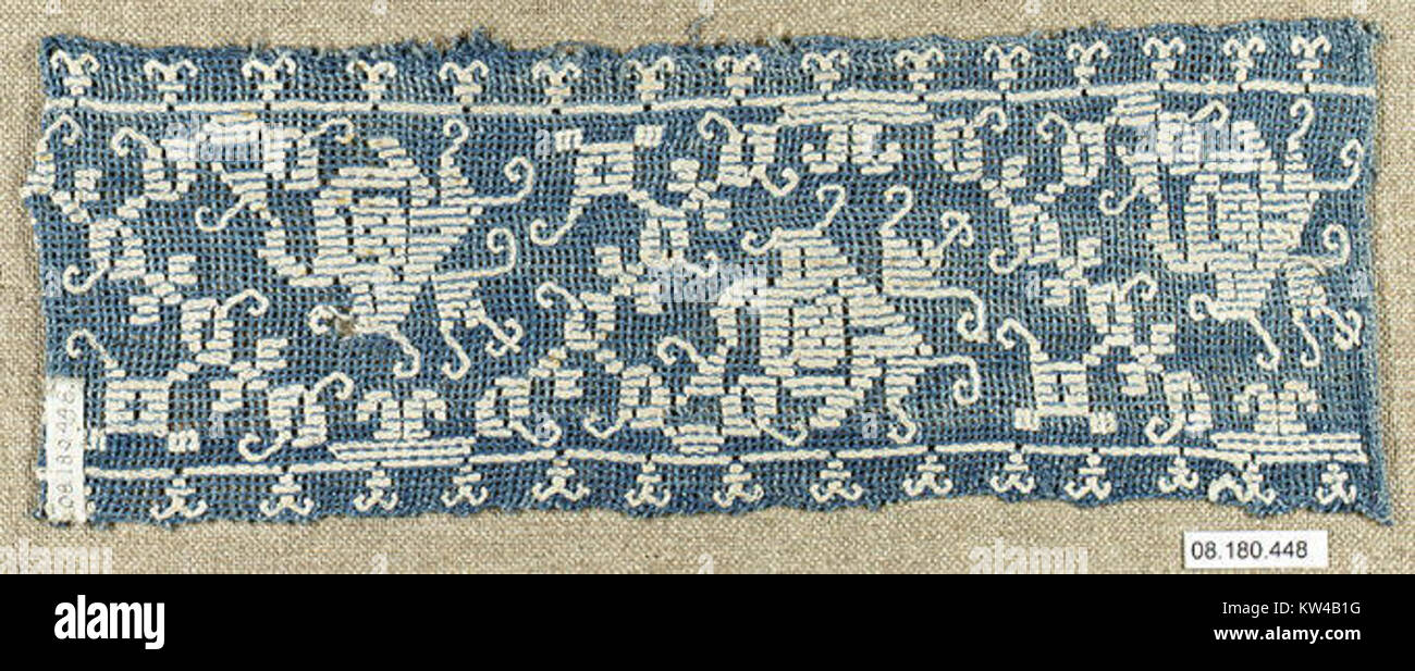 The 'Border' artwork, housed in the Metropolitan Museum of Art, is a ...